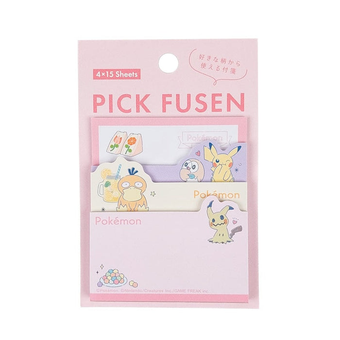 Pokemon Sticky Notes - Pink | Japan Avenue