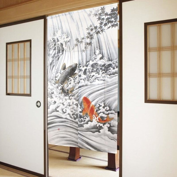 Japanese Noren Koi Fish | Japan Avenue
