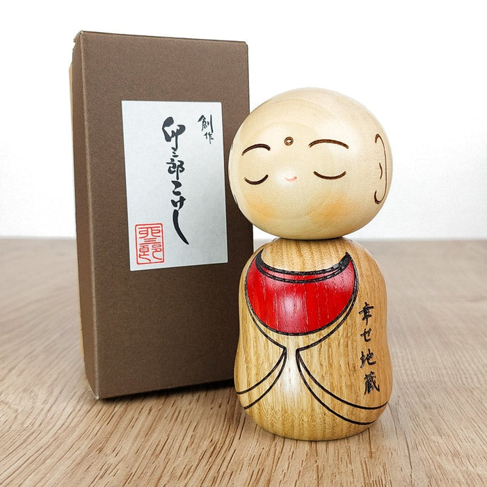 Kokeshi Doll Jizo Monk | Japan Avenue