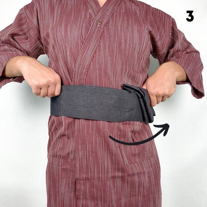 Men's Japanese Obi Style Belt | Japan Avenue