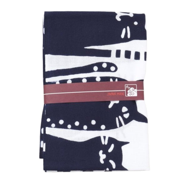 Japanese Tenugui - Cats | Japan Avenue